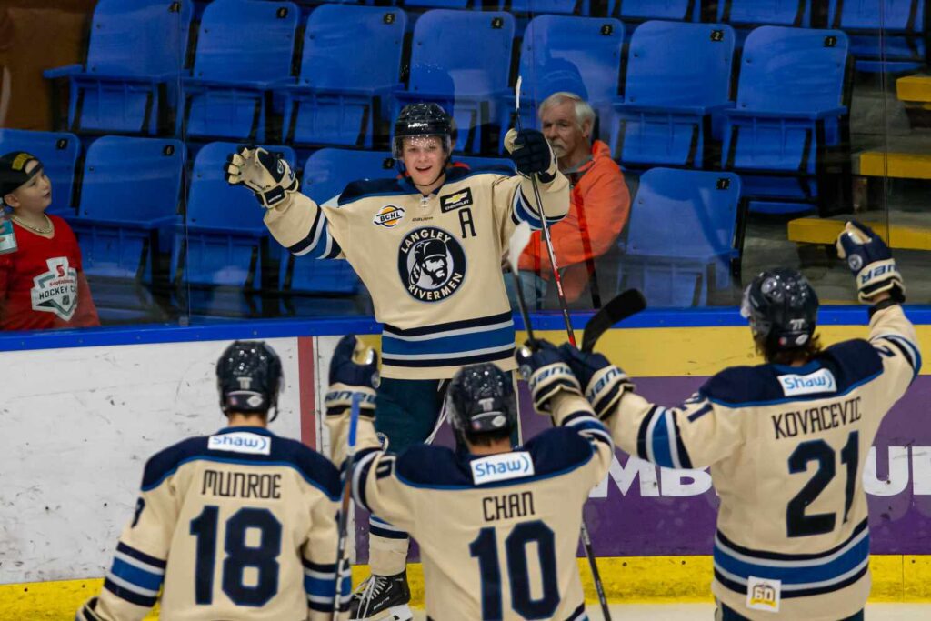 Langley’s Levyy puts power play prowess on display - BCHLNetwork