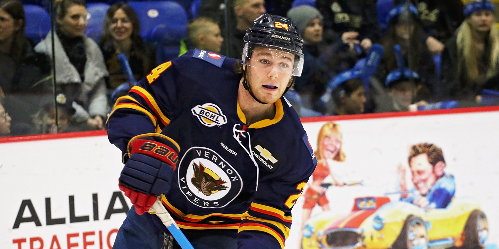 Vipers captain Elliott embraces final BCHL season - BCHLNetwork