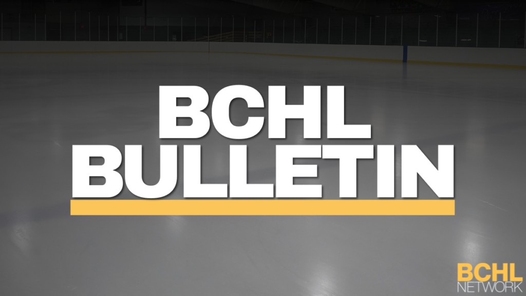 BCHL Bulletin: Kiley-Ram signs, Menard exits and alumni news